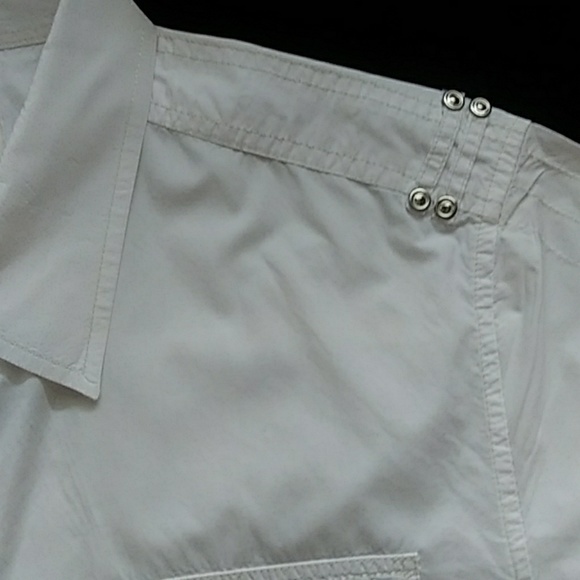 XIOS | Shirts | Xios New York Mens Embridered White Ls Shirt | Poshmark